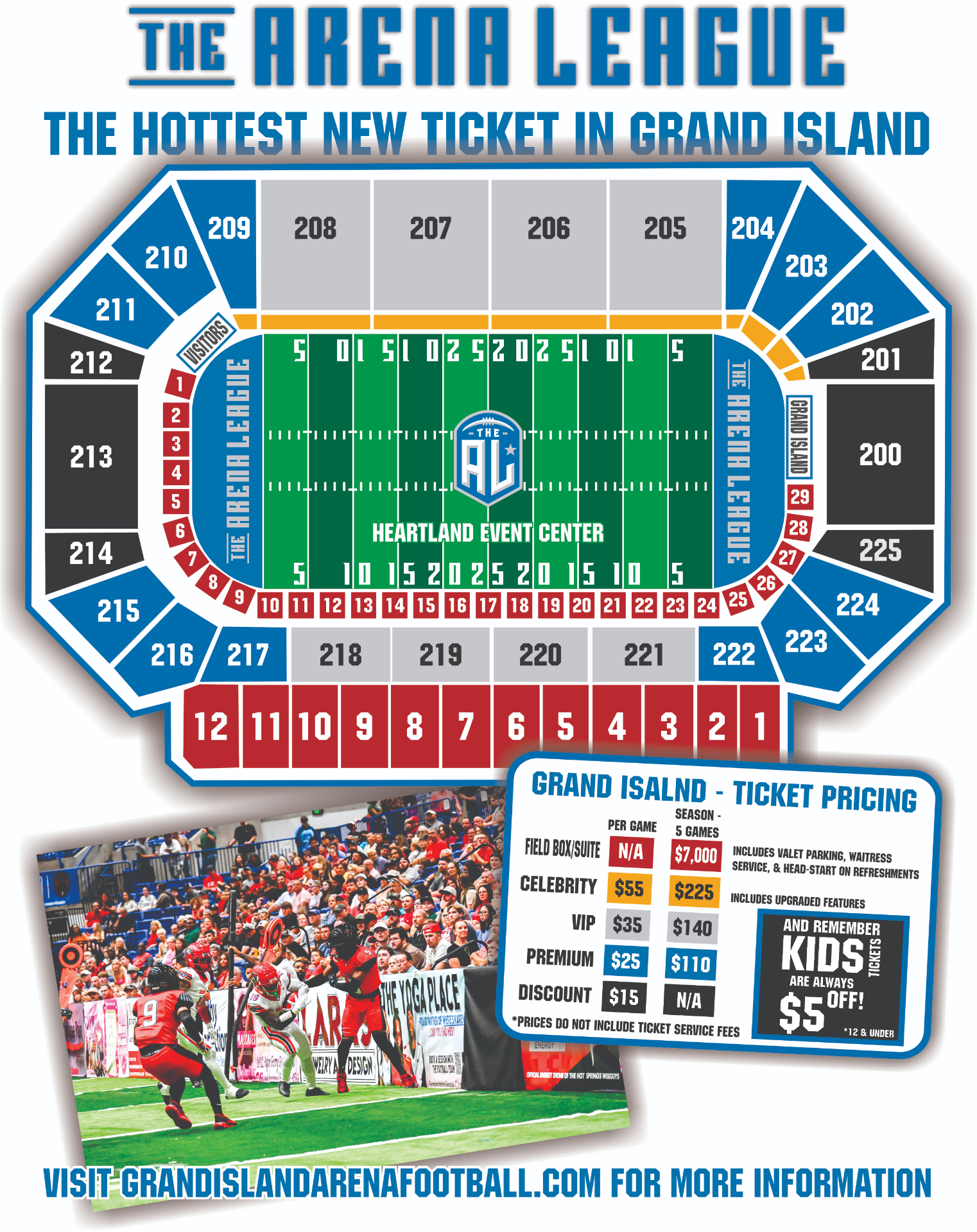 Grand Island Arena Football | Name Your Team